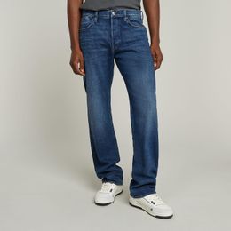 G-Star Raw G-STAR Herren Straight-Jeans "Dakota Regular Straight", blau, Gr. 32, Denim/Jeans, Obermaterial: 94% Baumwolle, 5% Elastomultiester, 1% Elasthan,