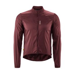 Gonso Herren Fahrradjacke "Road Jacket Wind M", rot, Gr. XXL, 100% Polyester, Jacken, Herren Radjacke, atmungsaktive Rennrad-Windjacke, Funktionsjacke