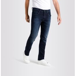 MAC Herren Straight-Jeans "Arne Pipe", blau, Gr. 36, Denim/Jeans, Obermaterial: 90% Baumwolle, 8% Elastomultiester, 2% Elasthan, Jeans