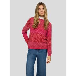 Rabe Damen Strickpullover "Pullover"rot, Gr. 36, 45%Polyacryl 27%Wolle 14%Polyamid 14%Alpaka, Pullover