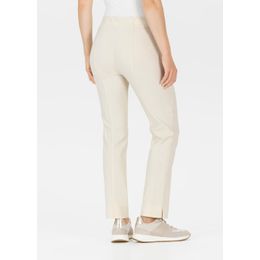 Stehmann Damen Stretch-Hose "INA"burro wei&szlig;, Gr. 40, Web, Obermaterial: 72% Viskose, 25% Polyamid, 3% Elasthan, Hosen, mit Stretch