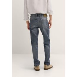 Bugatti Herren 5-Pocket-Jeans "Slim Fit", blau, Gr. 40, 81% Baumwolle, 11% Lyocell, 6% Polyester, 2% Elasthan, Jeans, italian premium denim fabric