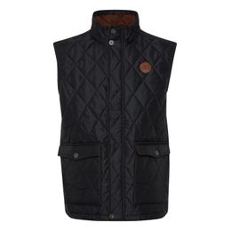 FQ1924 Herren Steppweste "Steppweste FQAndo", schwarz, Gr. M, Obermaterial: 100% Nylon NY., Westen