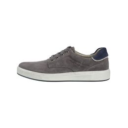 Pius Gabor Herren Sneaker "Pius Gabor Sneaker Veloursleder", Gr. 43, grau, Veloursleder, Schuhe