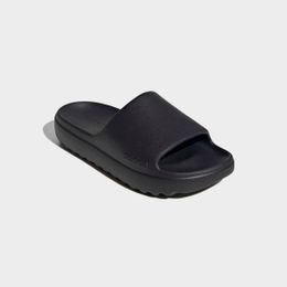 Damen Badesandale "LUMIA ADILETTE", adidas Sportswear, Gr. 40,5, schwarz, Synthetik, Schuhe, Badelatschen