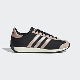 Damen Sneaker "RUNVISTA", adidas Sportswear, Gr. 39core schwarz, sandy pink metallic, blush pink, Leder, Synthetik, Textil, Schuhe