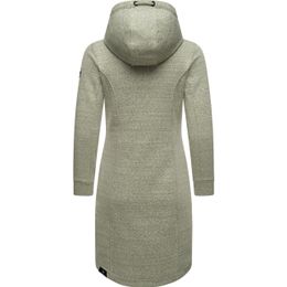 Ragwear Damen Kurzmantel "Letti Long", gr&uuml;n, Gr. XL, Fleece, Obermaterial: 54% Polyester, 41% Baumwolle, 5% Viskose, M&auml;ntel, &Uuml;bergangsjacke aus