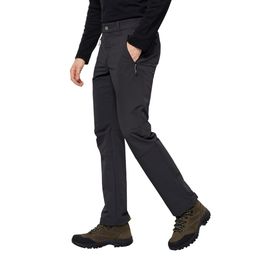 Jack Wolfskin Herren Softshellhose "ACTIVATE XT PANTS M", schwarz, Gr. 52, Obermaterial: 91% Polyamid, 9% sonstige Fasern, Hosen