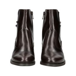 Nero Giardini Damen Stiefelette "Nero Giardini Stiefelette Leder/Textil", Gr. 36, braun, Leder, Textil, Schuhe