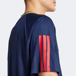 Herren T-Shirt "HOUSE OF TIRO NATIONS PACK TRIKOT", blau, Gr. M, adidas Sportswear, Obermaterial: 100% Polyester, Shirts, sportlicher Stil, ohne