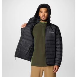 Columbia Herren Daunenjacke "Lake 22 II Down Hooded Jacket", schwarz, Gr. XXL, Web, Obermaterial: 100% Polyester. Futter: 100% Polyester. Wattierung: