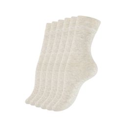 Cotton Prime Socken Damen Gr&ouml;&szlig;e 39/42 beigemeliert