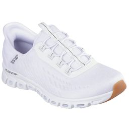 Skechers Damen Slip-On Sneaker "GLIDE-STEP-TRANQUILITY", Gr. 41, schwarz-wei&szlig;, Textil, Schuhe, Slipper, Freizeitschuh mit Slip-Ins Technologie