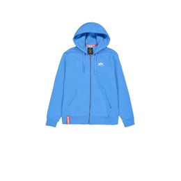 Alpha Industries Zip-Up Hoodie Blue size XS