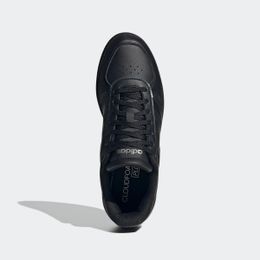 Damen Sneaker "BREAKNET SLEEK", adidas Sportswear, Gr. 40,5, schwarz, Synthetik, Schuhe
