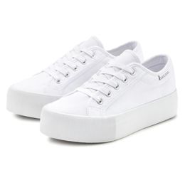 Lascana Damen Sneaker, Gr. 40, wei&szlig;, Obermaterial: 100% Textilmaterial. Decksohle: 100% Textilmaterial. Futter: 100% Textilmaterial. Laufsohle: 100%