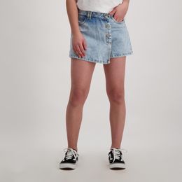Cars Jeans M&auml;dchen Jeansshorts, beige, Gr. 10, Abriebeffekte, Destroyed-Effekte, Denim/Jeans, Obermaterial: 99% Baumwolle, 1% Elasthan, Jeans