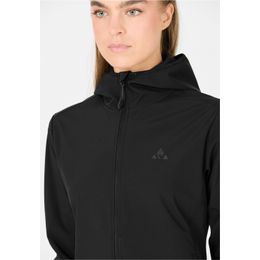 WHISTLER Damen Softshelljacke "Luango", schwarz, Gr. 40, unifarben, 100% Polyester, Jacken, mit wind- und wasserdichter Eigenschaft
