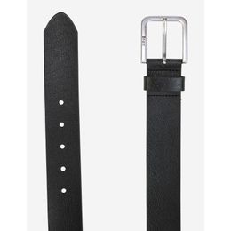 Brax Herren Lederg&uuml;rtel "Style HERRENG&Uuml;RTEL"schwarz, Gr. 85, Leder, G&uuml;rtel
