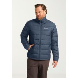 Jack Wolfskin Herren Daunenjacke "ATHER DOWN JKT M RDS", blau, Gr. S, Obermaterial: 100% Polyester. F&uuml;llung: 90% Entendaune, 10% sonstige Fasern.