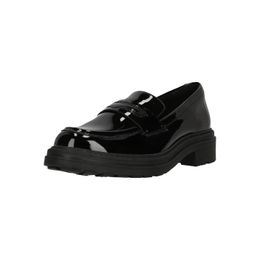 Clarks Damen Slipper "Orinoco3 Edge", Gr. 39schwarz, Gummi, Leder, Schuhe, aus hochwertigem, schwarzem Lackleder
