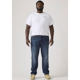 LEVI'S&reg; PLUS LEVI'S PLUS Herren Tapered-fit-Jeans "502 TAPER B&T", blau, Gr. 40, Denim/Jeans, Obermaterial: 99% Baumwolle, 1% Elasthan, Jeans, mit Stretch