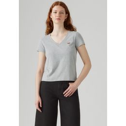 Levi's LEVI'S Damen T-Shirt "VNECK TEE 2 PACK", wei&szlig;, Gr. M, Jersey, Obermaterial: 100% Baumwolle, Shirts
