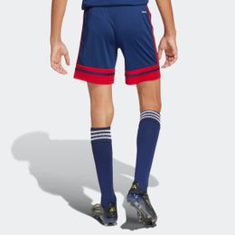 Jungen Trainingsshorts "SQUA25 SHO Y", blau, Gr. 140, adidas Performance, Obermaterial: 100% Polyester, Hosen, f&uuml;r Kinder, mit Gummizug, kurze Hose