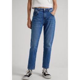 Pepe Jeans Damen Boyfriend-Jeans "VIOLET", blau, Gr. 31, Denim/Jeans, Obermaterial: 99% Baumwolle, 1% Elasthan, Jeans, im l&auml;ssigen Boyfriend-Style