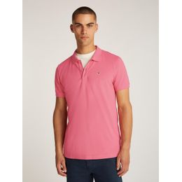 Tommy Jeans Herren Poloshirt "TJM SLIM PLACKET POLO", rosa, Gr. XXL, Jersey, Obermaterial: 100% Baumwolle, Shirts, Piqu&eacute; mit Polokragen