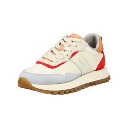 Gant Sneaker 'Caffay' Damen Gr&ouml;&szlig;e 36 hellblau / hellorange / knallrot / wei&szlig;