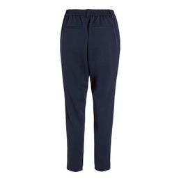 Vila Damen Anzughose "VIVARONE HW SLIM PANT - NOOS", blau, Gr. 38, unifarben, Web, Obermaterial: 66% Polyester, 28% Viskose, 6% Elasthan, Hosen