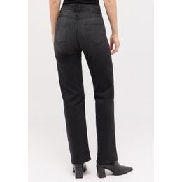 Angels Damen Stretch-Jeans "LARA", grau, Gr. 42, Denim/Jeans, Obermaterial: 92% Baumwolle, 6% Polyester, 2% Elasthan, Jeans, weite Passform, aus