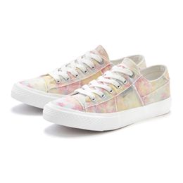 ELBSAND Damen Sneaker "Schn&uuml;rschuh, Stoffschuhe, Textilschuhe, Turnschuh, Freizeitschuh", Gr. 41, bunt, Obermaterial: 100% Textilmaterial. Decksohle: