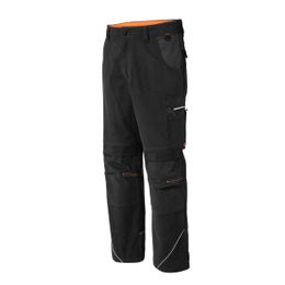 Herren Arbeitshose "GLENN Pro Workwear Arbeits-Cargohose", schwarz, Gr. 52, HERO by John Medoox, Sweatware, 65% Polyester, 35% Baumwolle, Hosen,