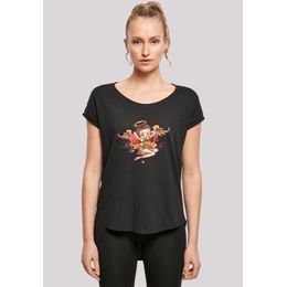 F4NT4STIC Damen T-Shirt "Betty Boop Lil Angel Tattoo", schwarz, Gr. XS, Obermaterial: 100% Baumwolle, Shirts, Premium Qualit&auml;t