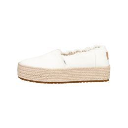 Toms Shoes TOMS Damen Espadrille "TOMS Halbschuhe Textil", Gr. 39wei&szlig;, Textil, Schuhe
