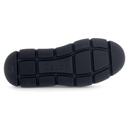 Gabor Damen Chelseaboots, Gr. 39, schwarz, Elastischer Einsatz, Kalbsleder, unifarben, Schuhe, Plateau, Schlupfboots, Stiefelette mit zwei