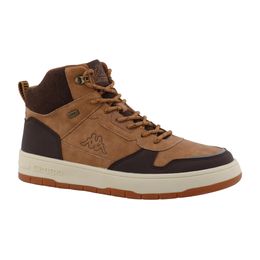 Kappa Herren Sneakerboots "Gerardo", Gr. 40, braun, Schuhe, Winterschuhe, Schn&uuml;rboots, Sneaker, wasserdicht