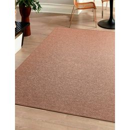 Teppich ANDIAMO, B:160cm H:5mm L:240cm, braun, Kunstfaser, Wohnzimmer, Teppiche, "Luton, Made in Germany", melierte Optik, auch als L&auml;ufer,