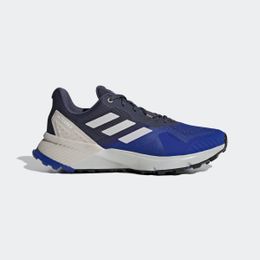 adidas terrex Herren Trailrunningschuh "SOULSTRIDE", Gr. 46selubl, greone, wonalu, Synthetik, Textil, Schuhe, Trail-Runningschuhe
