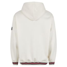 Fubu Herren Kapuzenpullover "Fubu Fubu Varsity Mesh Hoodie"sanftes wei&szlig;, schwarz, rot, Gr. S, mehrfarbig, 100% Polyester, Pullover