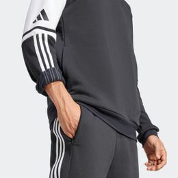 Herren Kapuzensweatshirt "SQUADRA 25 SWEAT HOODIE", schwarz-wei&szlig;, Gr. S, adidas Performance, Obermaterial: 70% Baumwolle, 30% Polyester, Sweatshirts