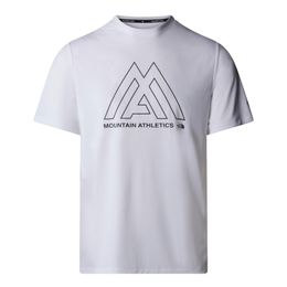 The North Face Herren Funktionsshirt "M MA 24/7 SHORT SLEEVES TEE", wei&szlig;, Gr. XL, unifarben, Jersey, Obermaterial: 100% Polyester, Shirts,