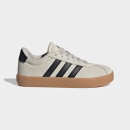 M&auml;dchen Sneaker "VL COURT 3.0", adidas Sportswear, Gr. 36, beige, Leder, Synthetik, Schuhe, inspiriert vom Design des adidas Handball Spezial