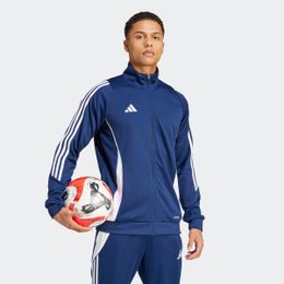 Herren Trainingsjacke "TIRO 24", blau, Gr. XXXL, adidas Performance, Obermaterial: 100% Polyester, Jacken