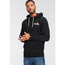Ellesse Herren Kapuzensweatshirt "Primero OH Hoody", schwarz, Gr. S, Obermaterial: 80% Baumwolle, 20% Polyester, Sweatshirts, mit Kapuze, h&uuml;ftlange