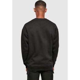Merchcode Herren Rundhalspullover "Merchcode Christmas Dog Crewneck", schwarz, Gr. S, mehrfarbig, 65% Baumwolle, 35% Polyester, Pullover