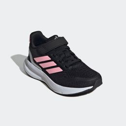 Kinder Laufschuh "RUNFALCON 5 KIDS", adidas Sportswear, Gr. 33, schwarz, Synthetik, Textil, Schuhe, mit Klettverschluss, f&uuml;r Kinder