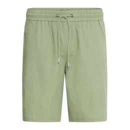 Blend Herren Leinenhose "Leinenhose BHBAY LINEN", gr&uuml;n, Gr. L, Obermaterial: 55% Leinen LI. 45% Baumwolle CO., Hosen